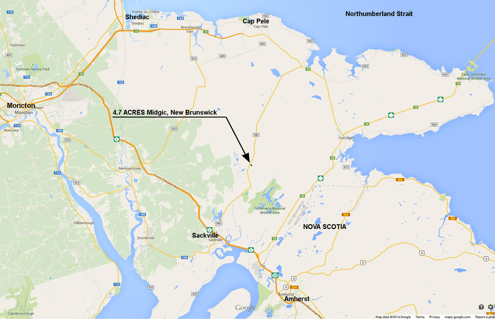 Canadian Land For Sale in Ontario, Nova Scotia, and New Brunswick