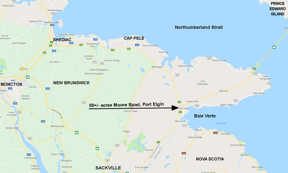 Canadian Land For Sale in Ontario, Nova Scotia, and New Brunswick